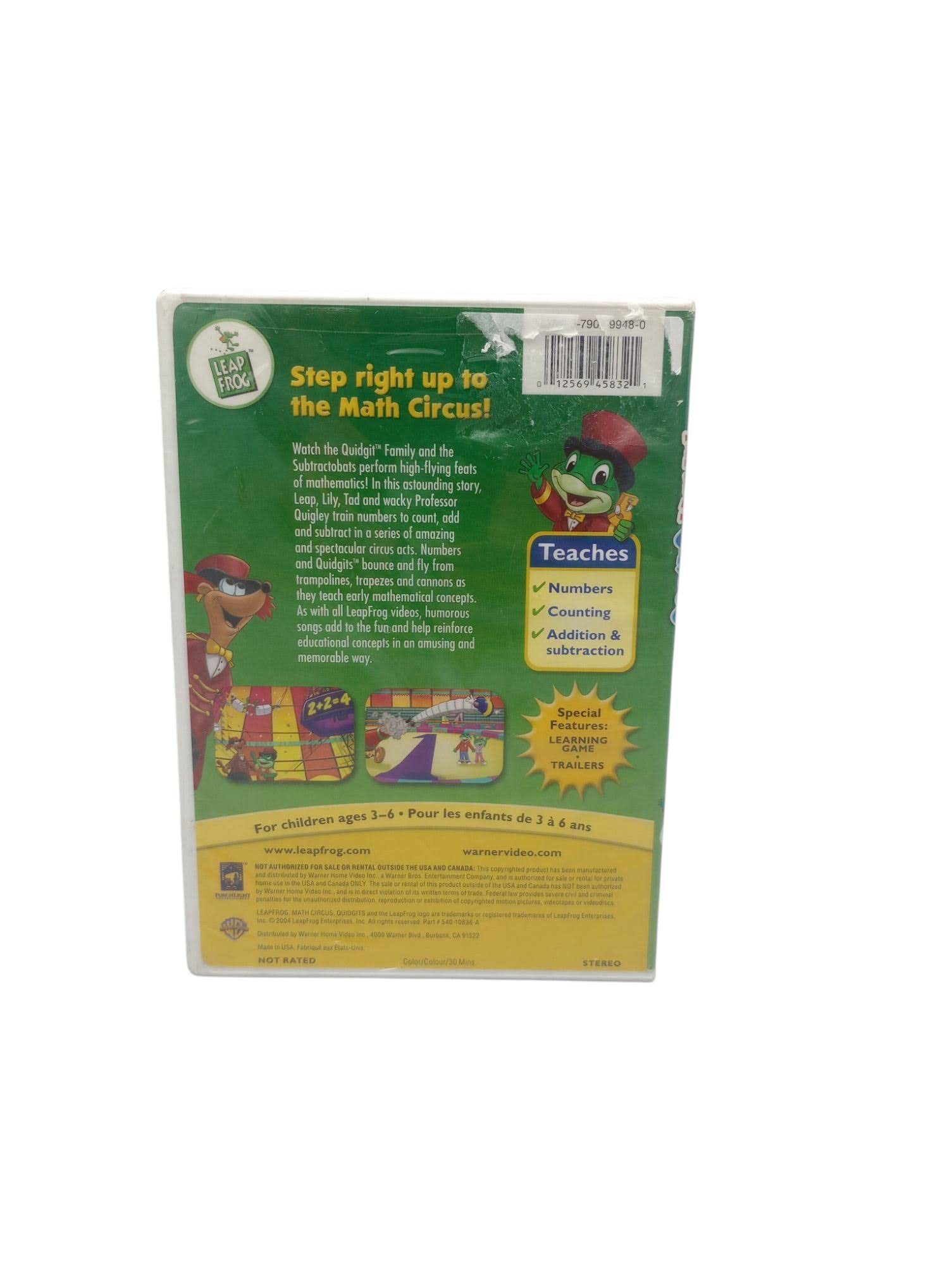 leapfrog numbers circus