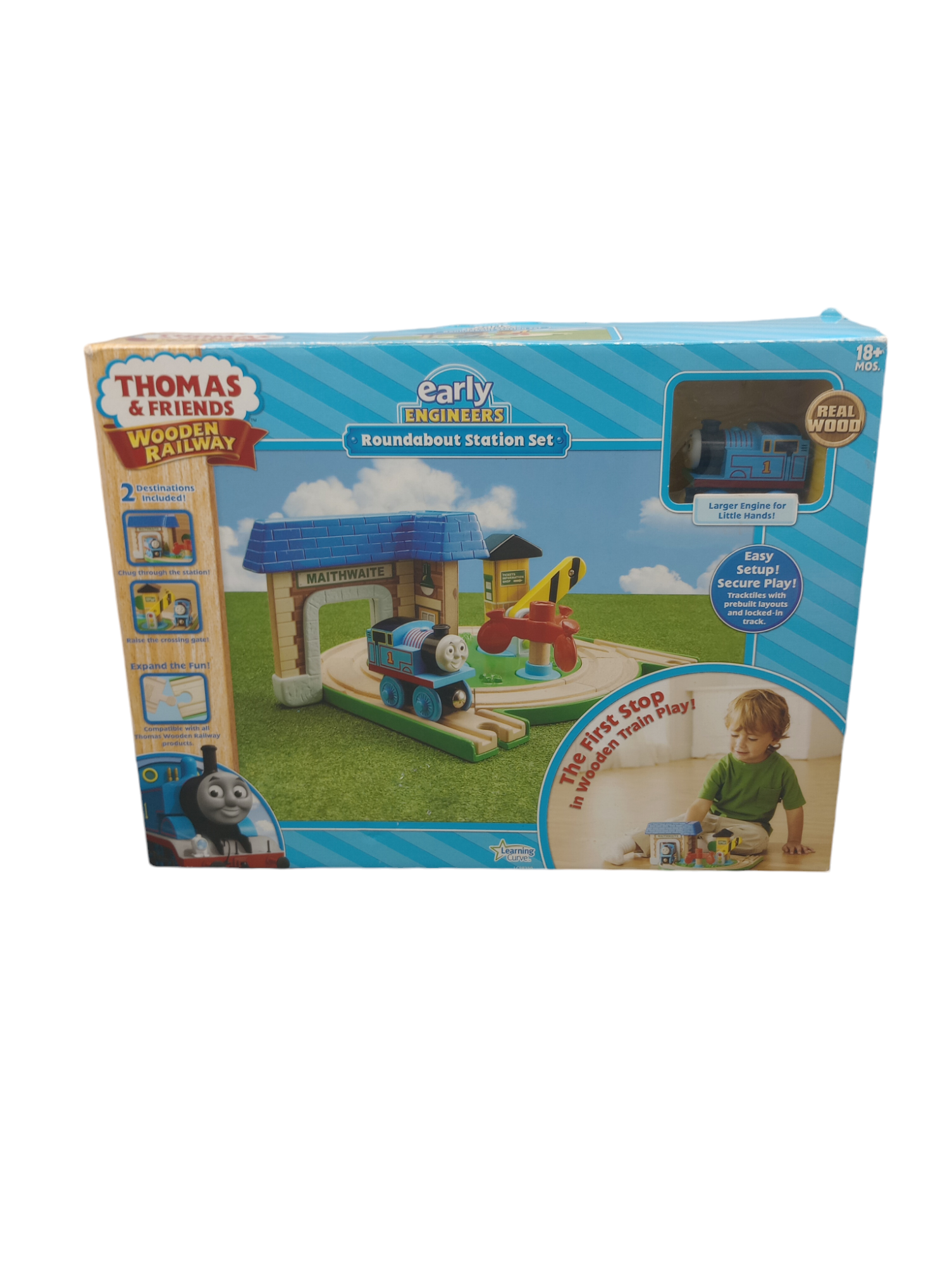 Thomas and Friends Early Engineers Roundabout Station Wooden Railway ...