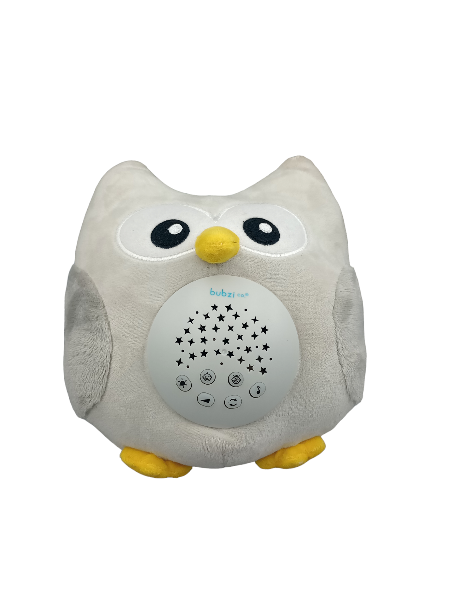 Bubzi Co Baby Owl White Noise Sound Machine & Night Light - Sleep Aid ...