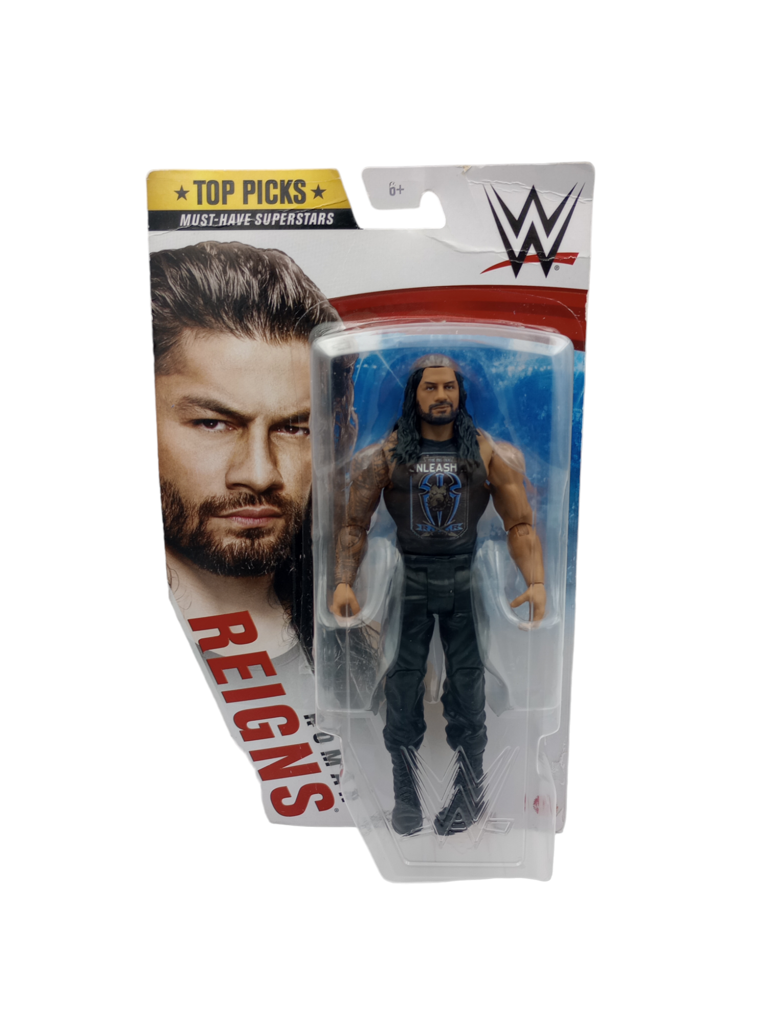 WWE Top Picks Roman Reigns 6" Action Figure Highly Detailed Wrestling ...
