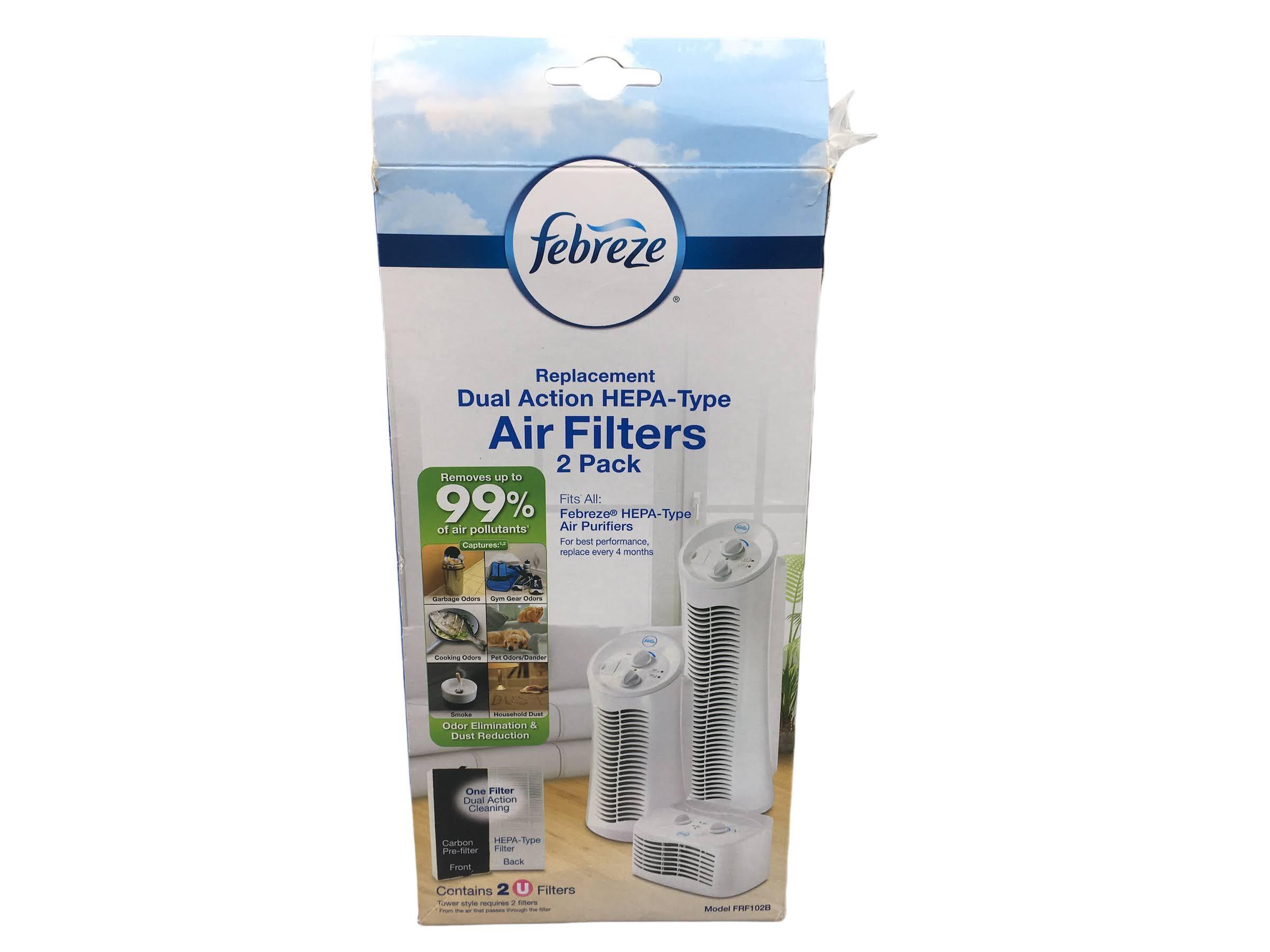 Febreze Replacement Dual Action U Filters 2 Pack - FRF102B ... Febreze Replacement Dual Action U Filters 2 Pack - FRF102B ...