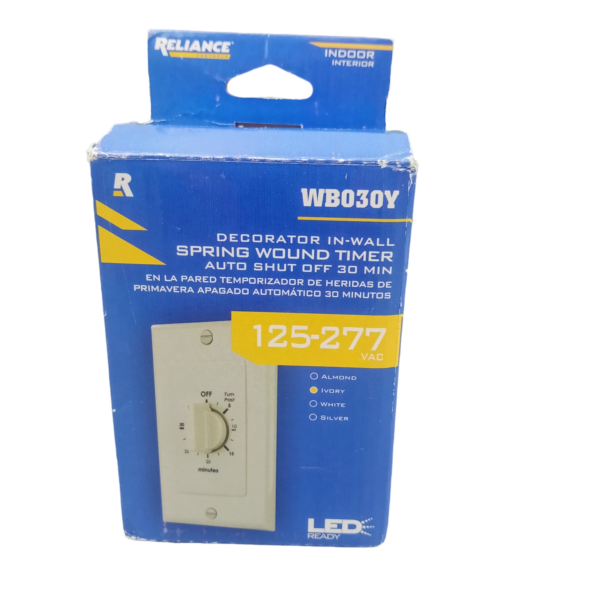 Reliance Controls WB030Y Spring-Wound 30 Minutes Countdown Timer ... Reliance Controls WB030Y Spring-Wound 30 Minutes Countdown Timer ...