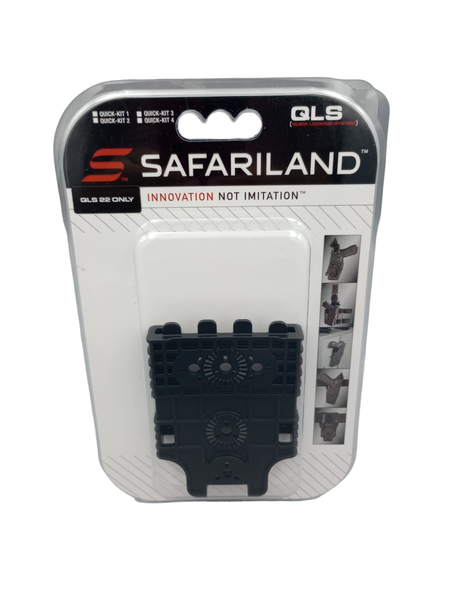 Safariland QLS 22 Duty Receiver Plate Quick Attachment Holster System ...